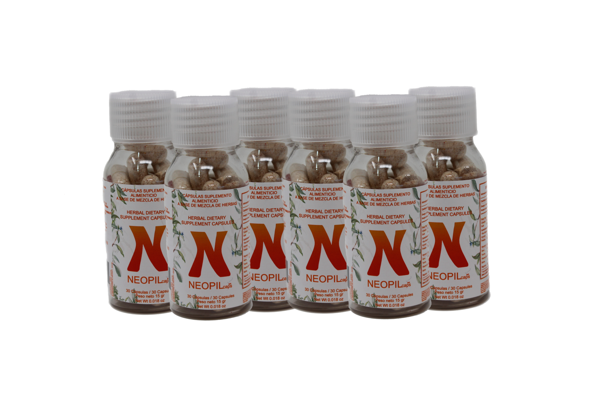 Super Pack 6 - Neopil Caps Ecuador